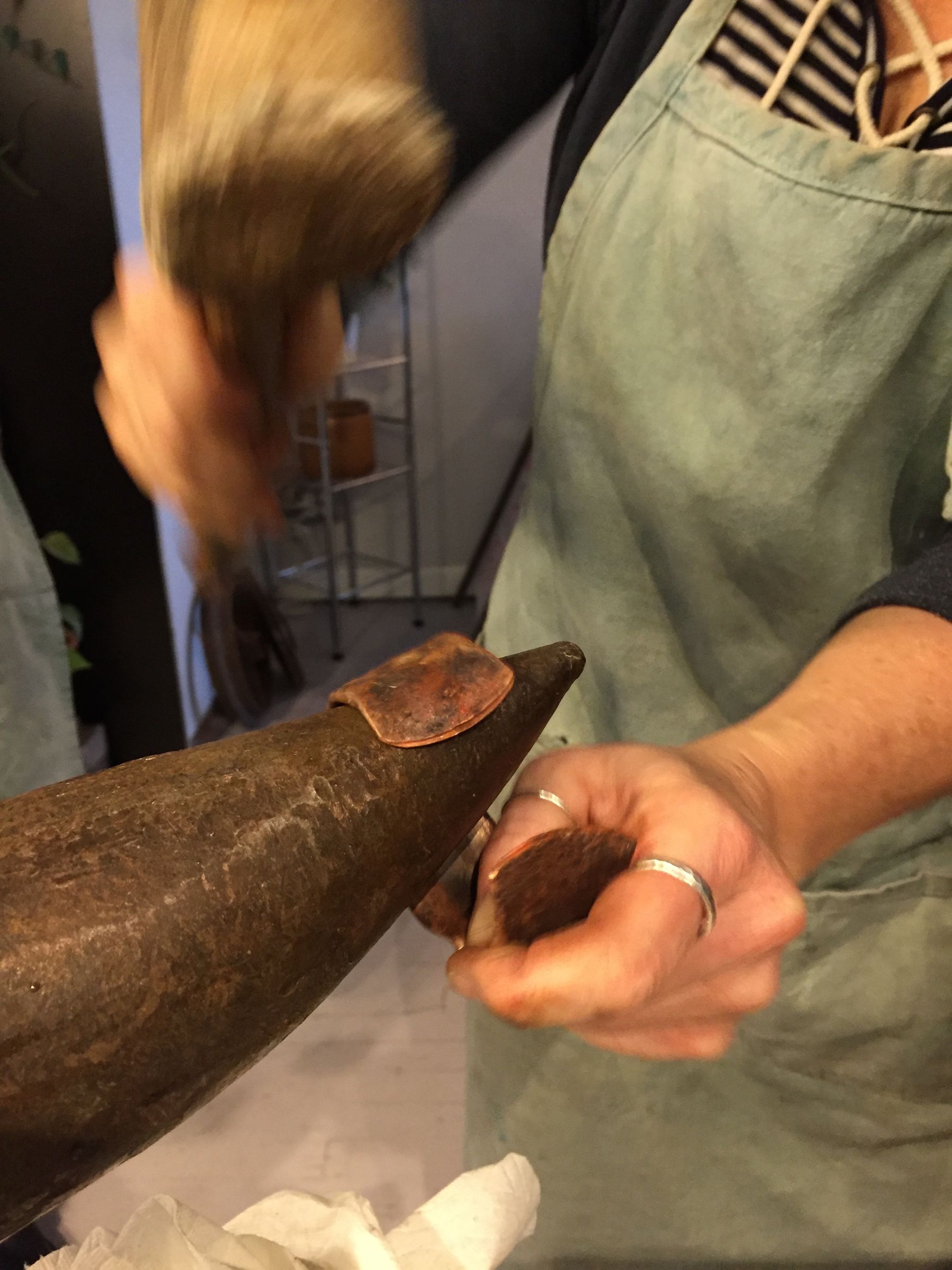Forged Repurposed Copper Pipe Cuff : 6 Steps (with Pictures ...
