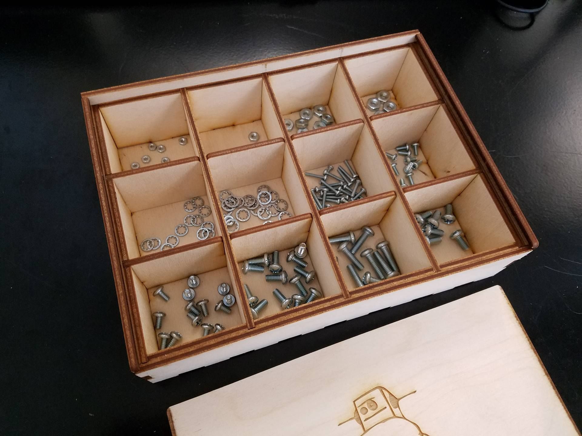 Laser Cut Hardware Organizer : 5 Steps (with Pictures) - Instructables