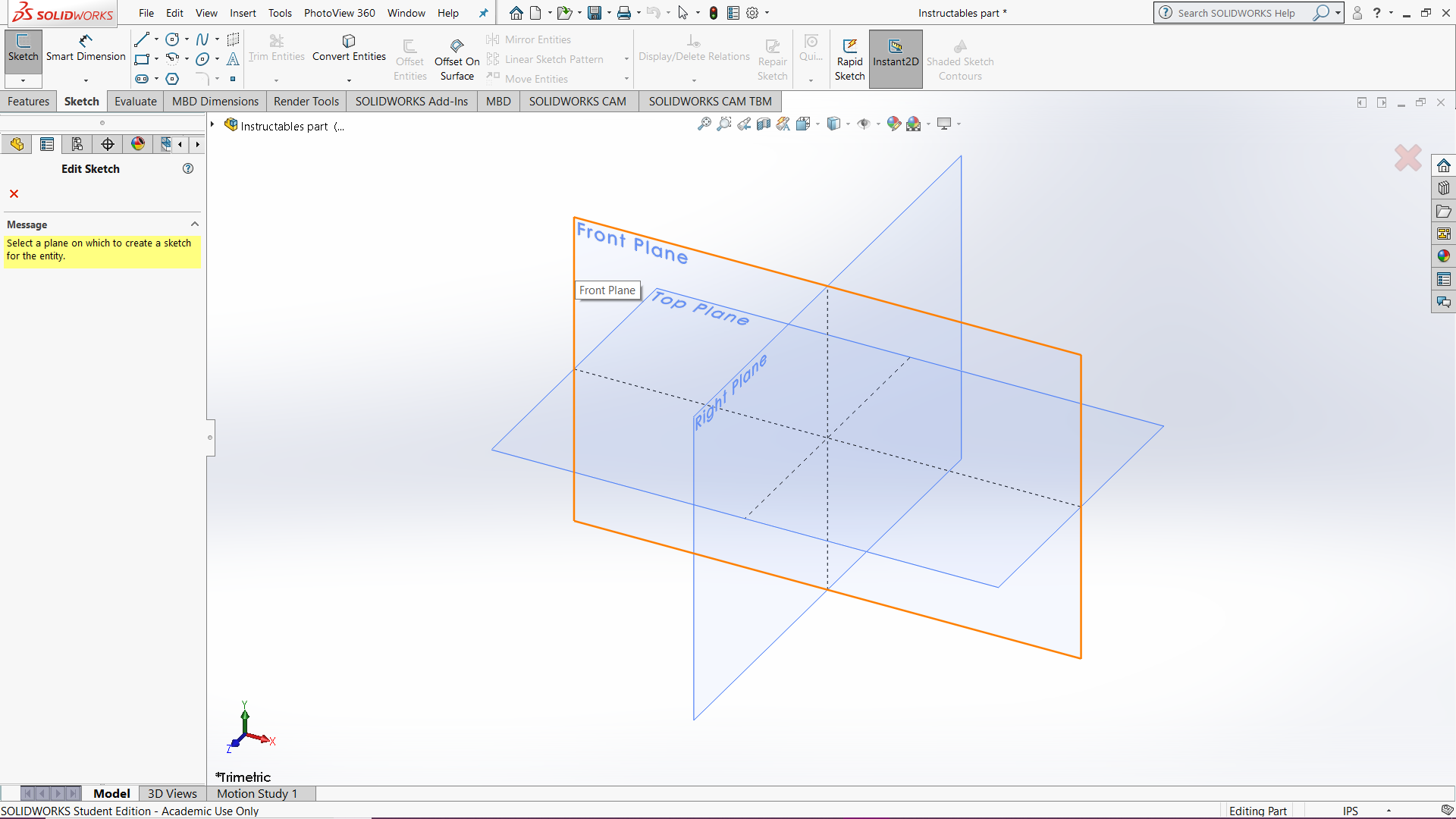 Differentiating Between the Sweep and Loft Commands on Solidworks 2020 : 3 Steps - Instructables