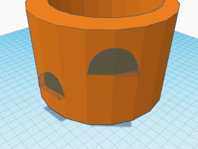 TinkerCAD a Fairy Planter : 6 Steps - Instructables
