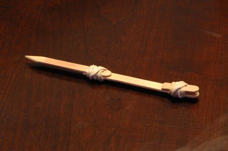 Popsicle Stick Switchblade : 7 Steps - Instructables