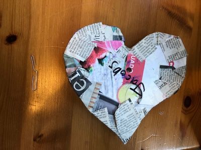 Paper Mache Hearts : 10 Steps (with Pictures) - Instructables