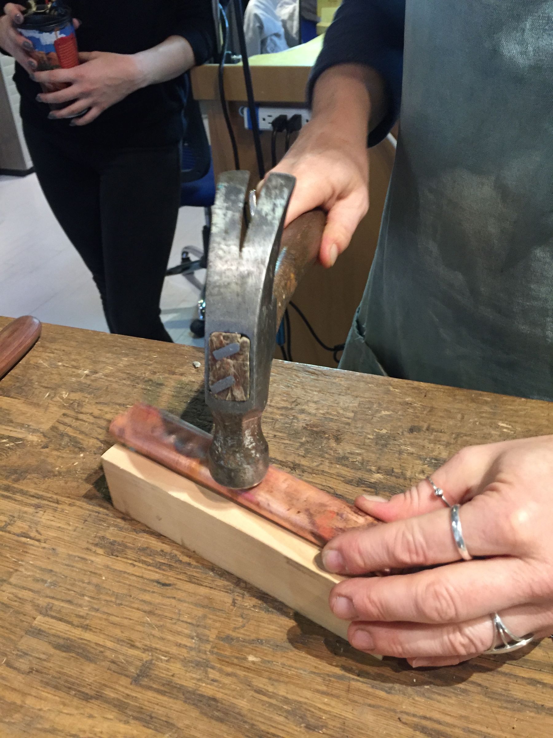 Forged Repurposed Copper Pipe Cuff : 6 Steps (with Pictures ...