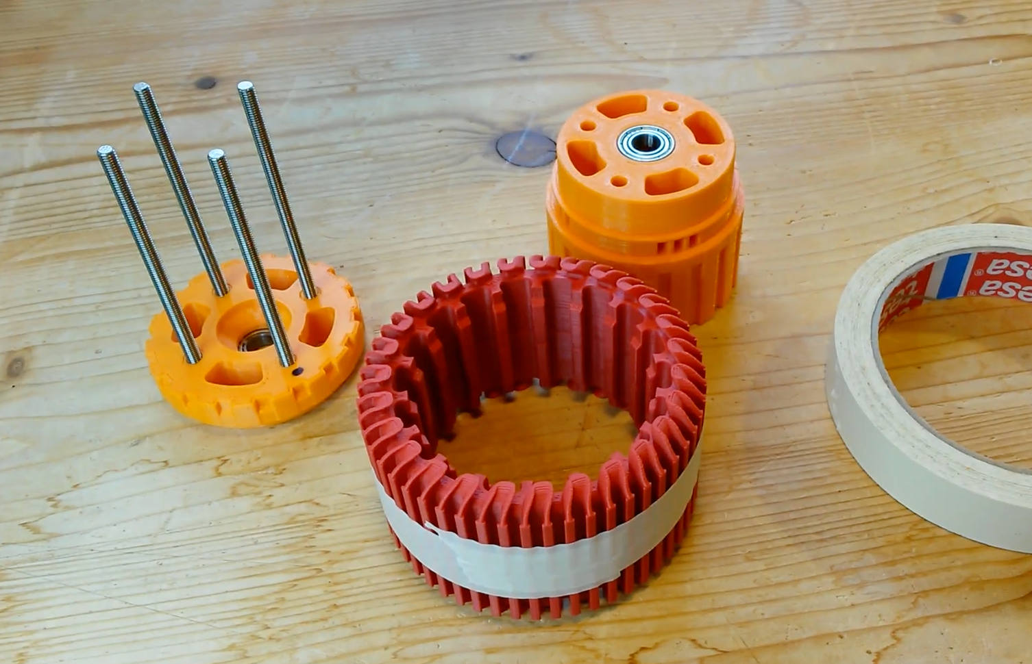 600 Watt, 3d-printed, Halbach Array, Brushless DC Electric Motor : 10 ...