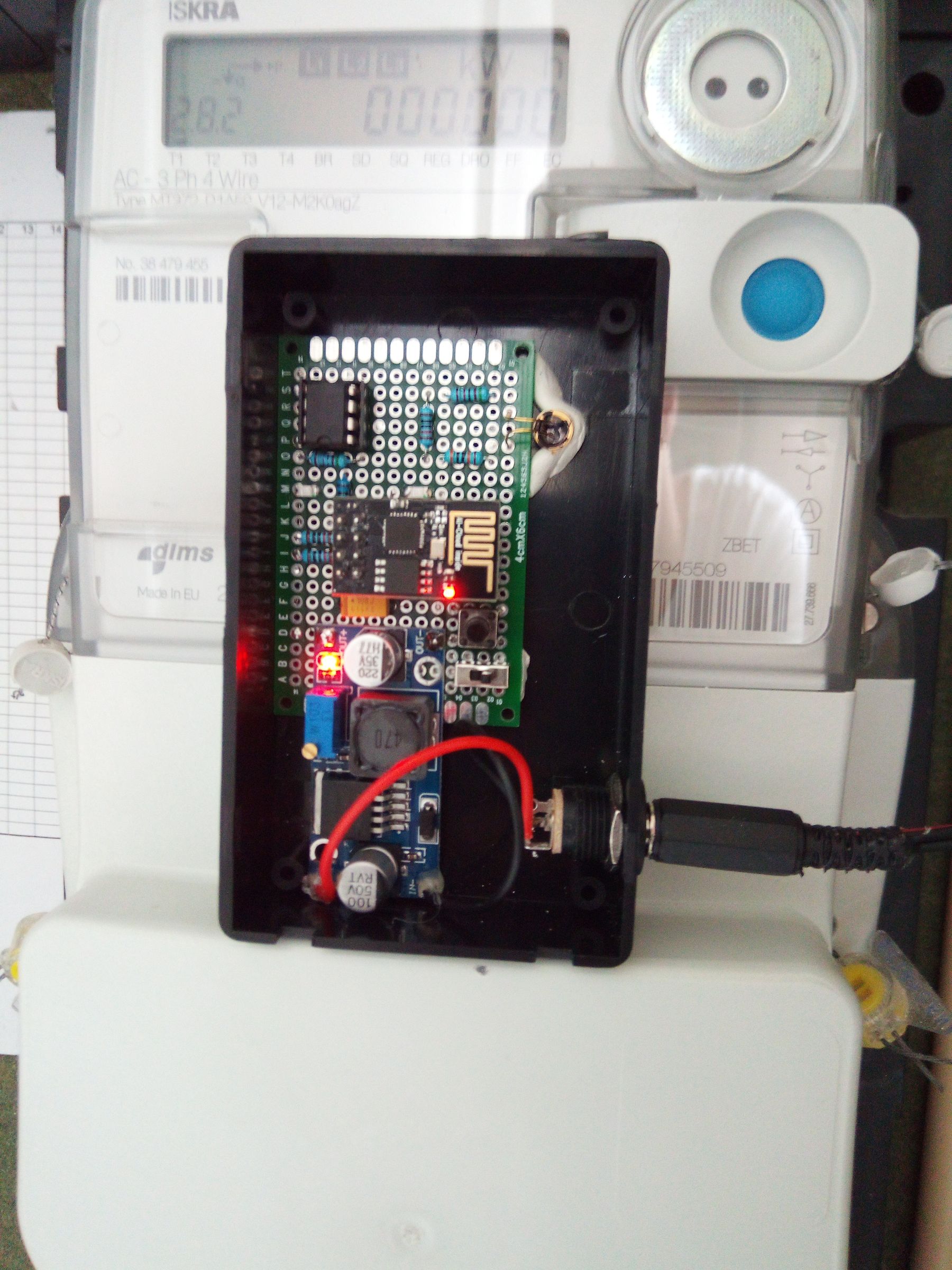 Read Your Main Power Electricity Meter (ESP8266, WiFi, MQTT and Openhab) : 6 Steps (with ...