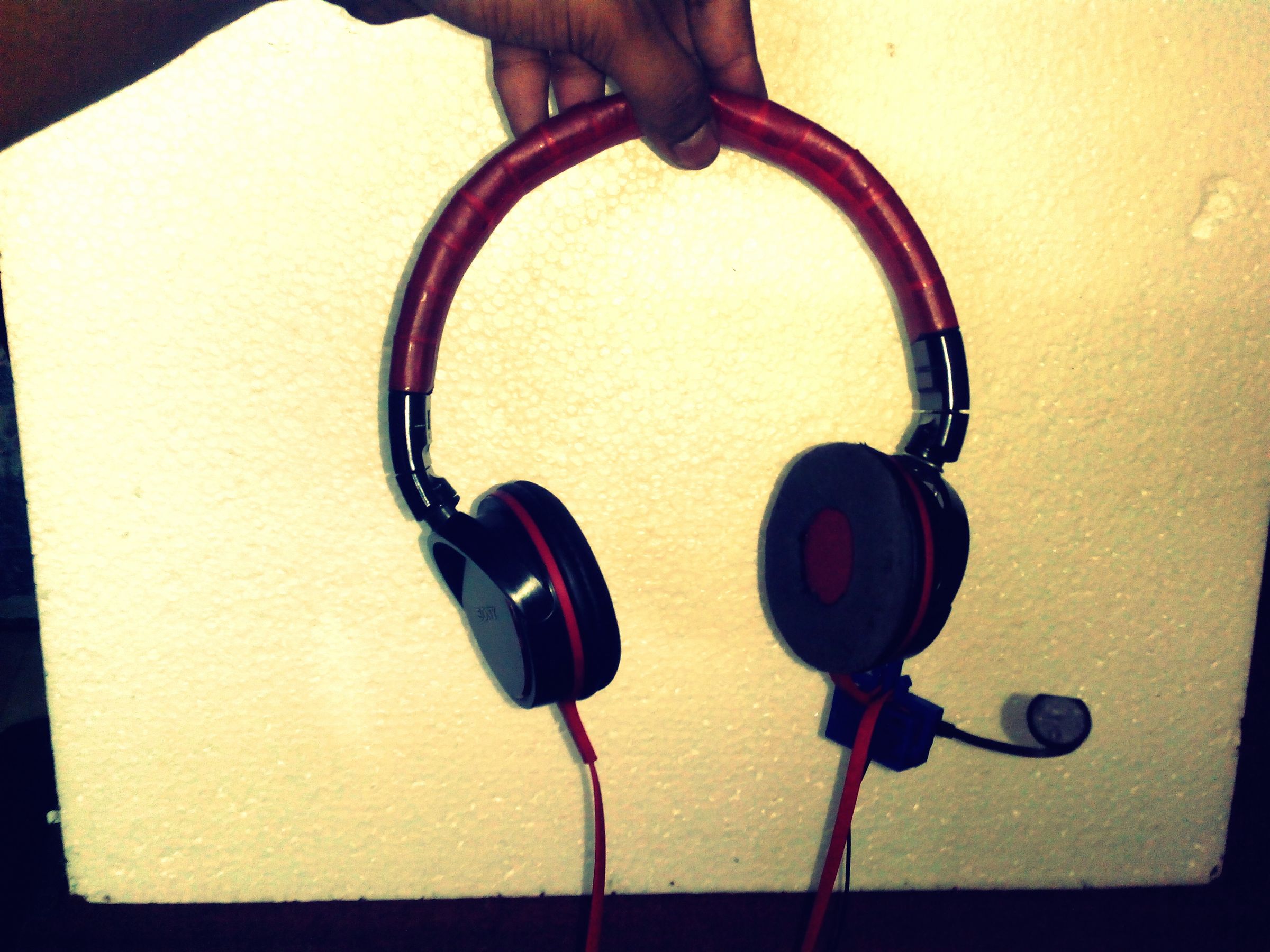 Add a Mic to Any Headphone - Simple : 7 Steps - Instructables
