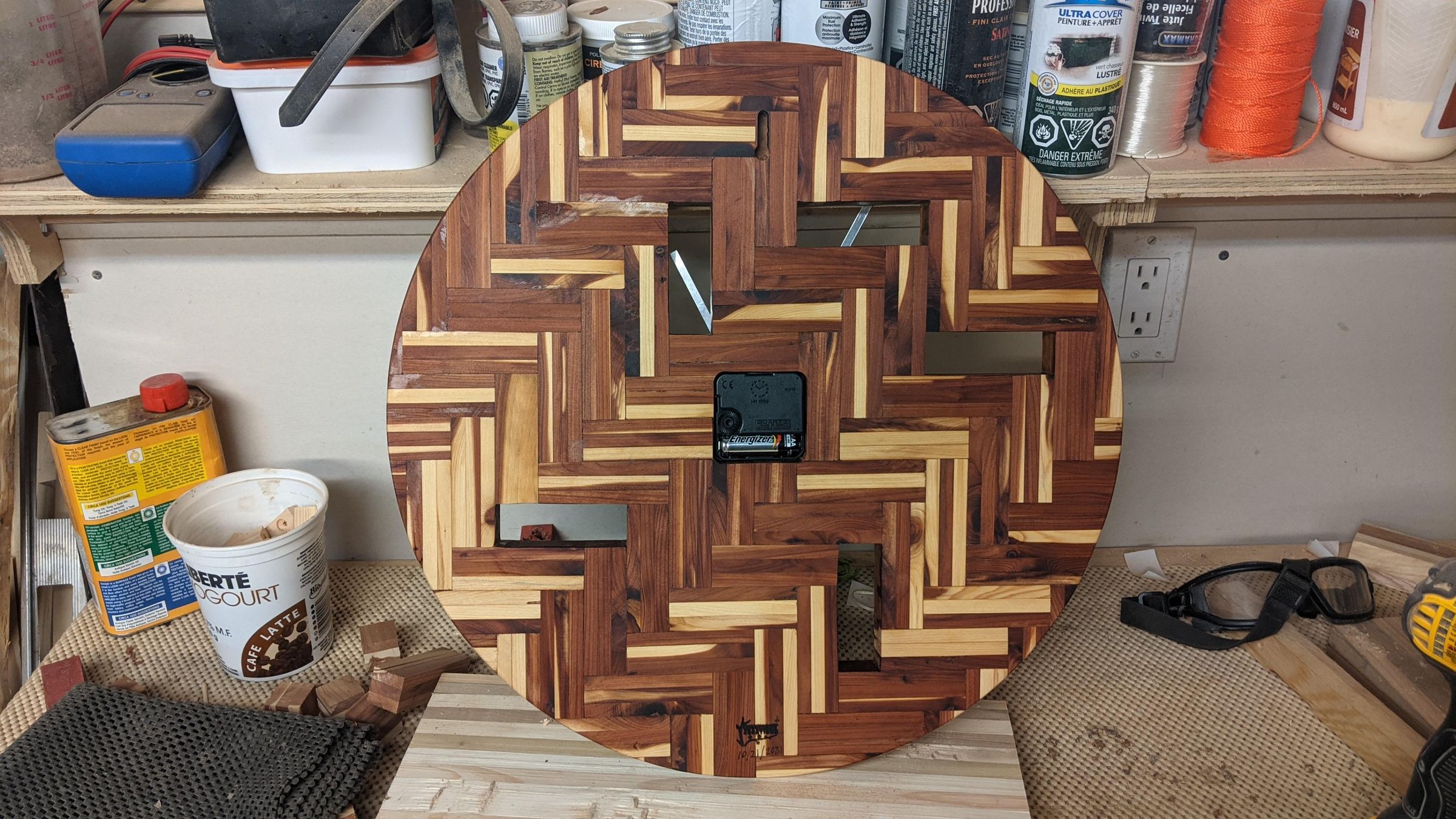 Cedar Planking Clock : 6 Steps (with Pictures) - Instructables