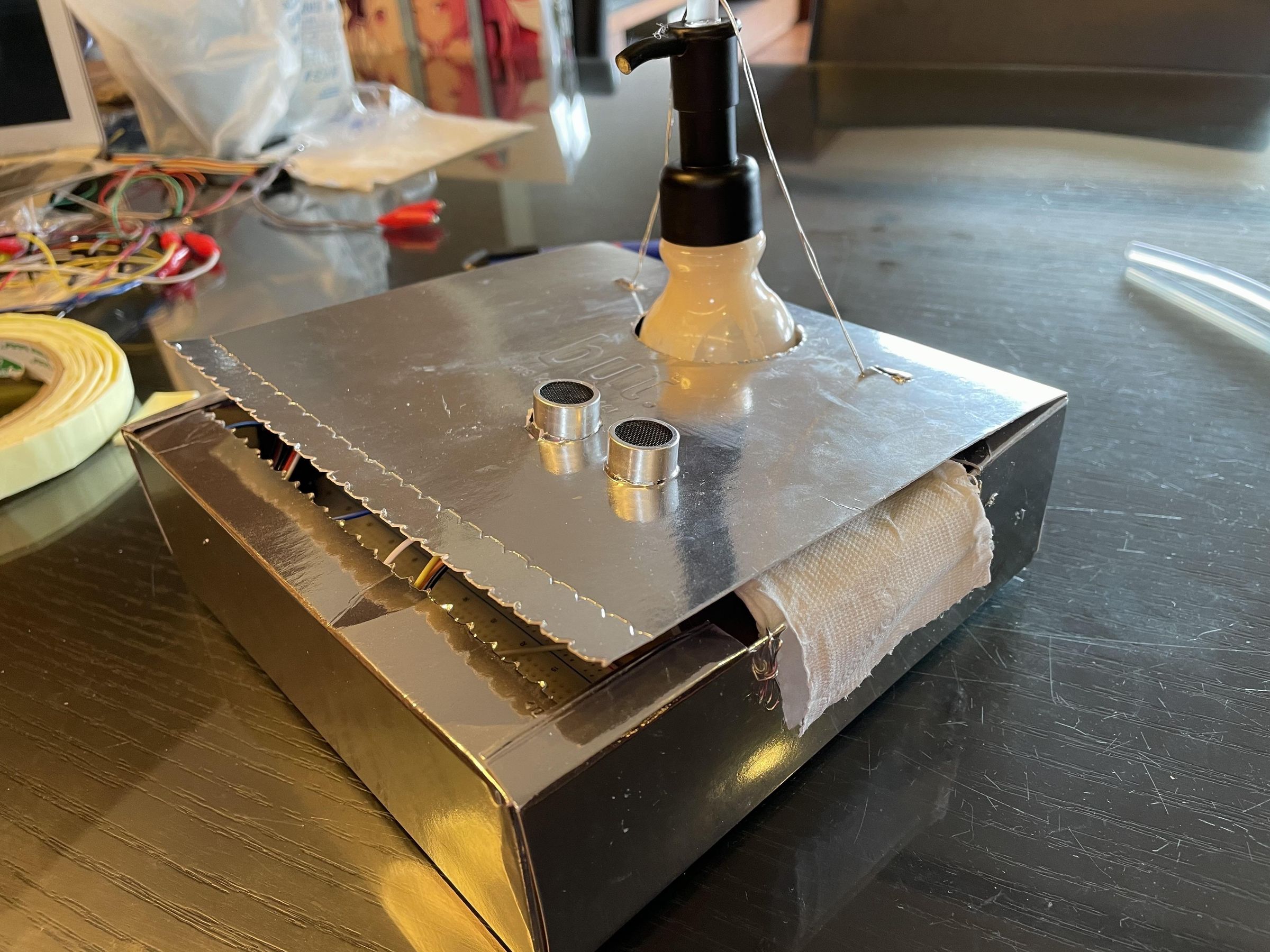 DIY Hand Sanitizer Dispenser (Leonardo Arduino) : 6 Steps - Instructables