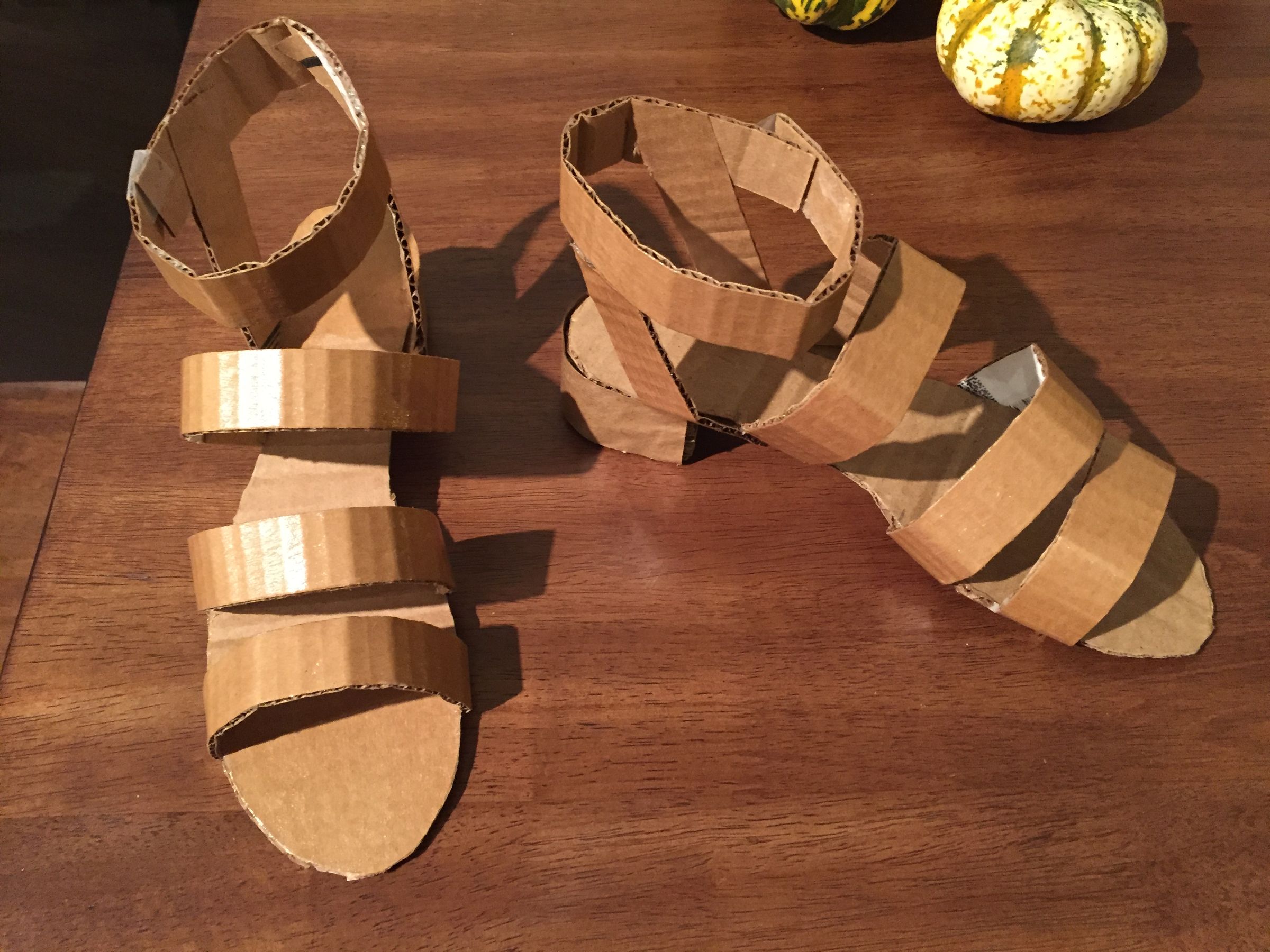 Transform Recycled Cardboard Into Shoes : 26 Steps (with Pictures ...