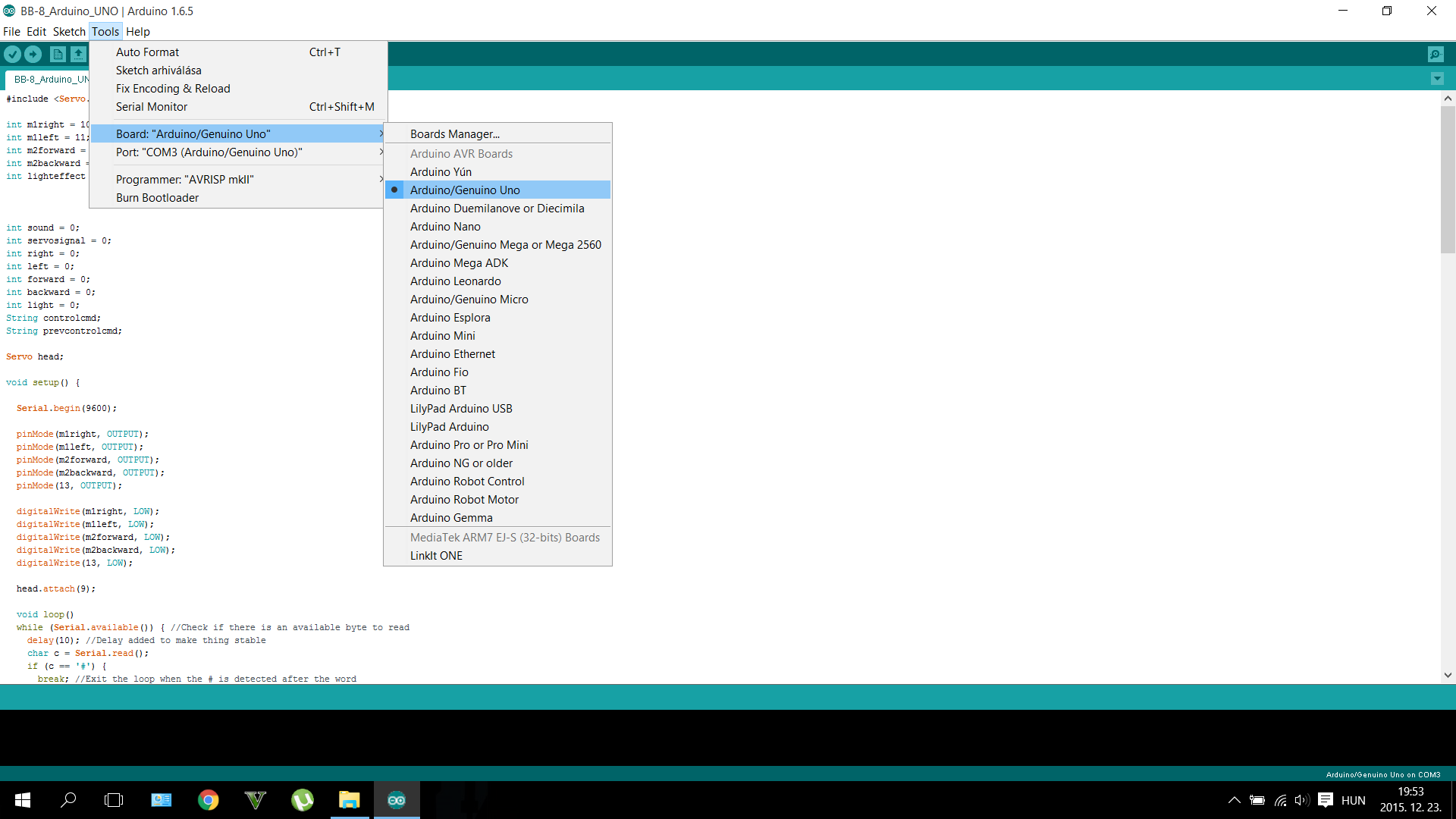 DIY Bluetooth Phone Controlled BB-8 Droid With Arduino UNO : 40 Steps ...
