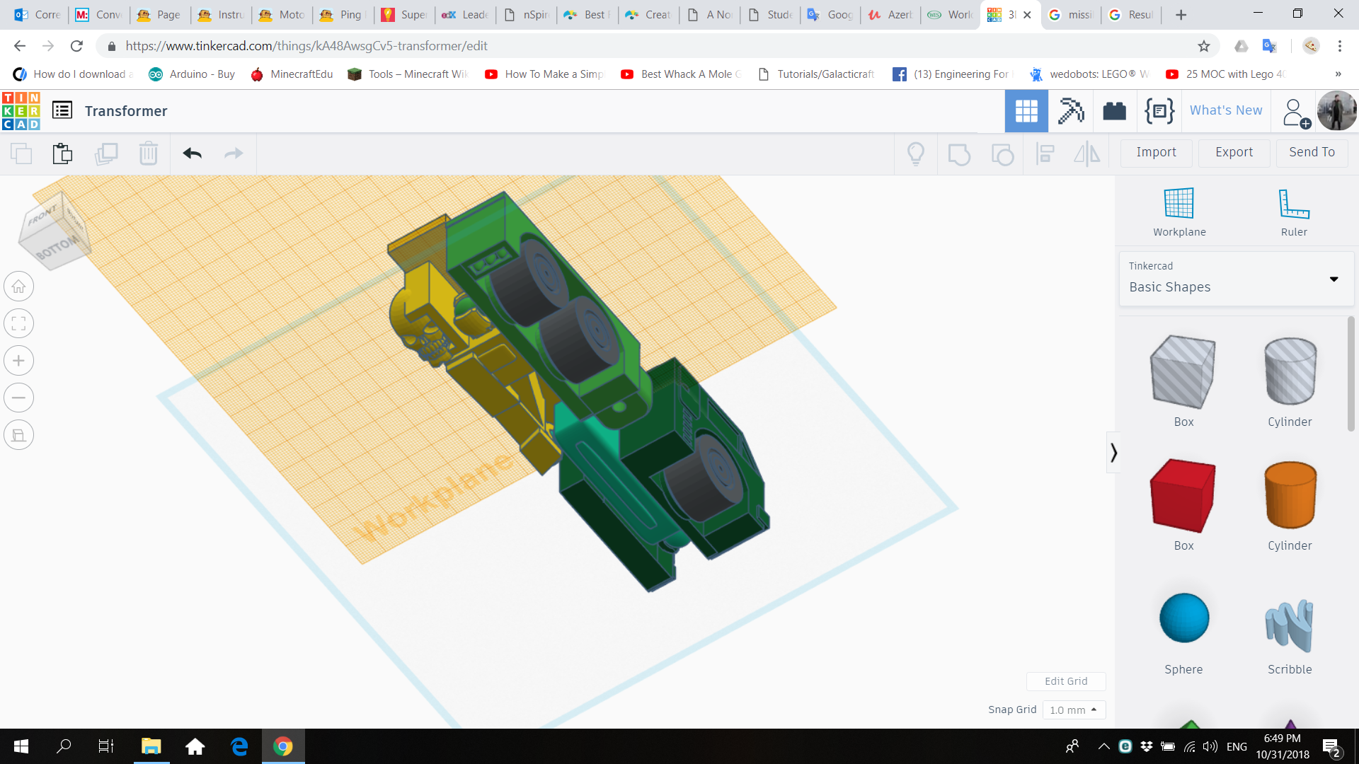 Creating a Transformer With Tinkercad : 15 Steps (with Pictures ...