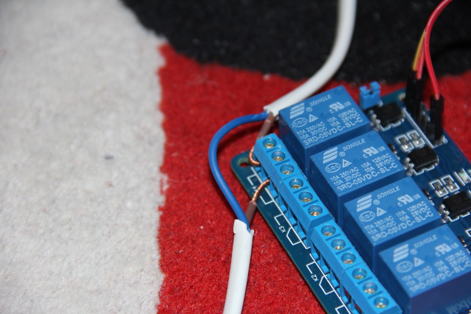 Controlling 120-240 VAC With a Relay Using Arduino : 5 Steps ...