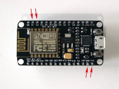 Remote Wi-Fi DHT11 Temperature and Humidity I2C 2 X 16 LCD Display With ...