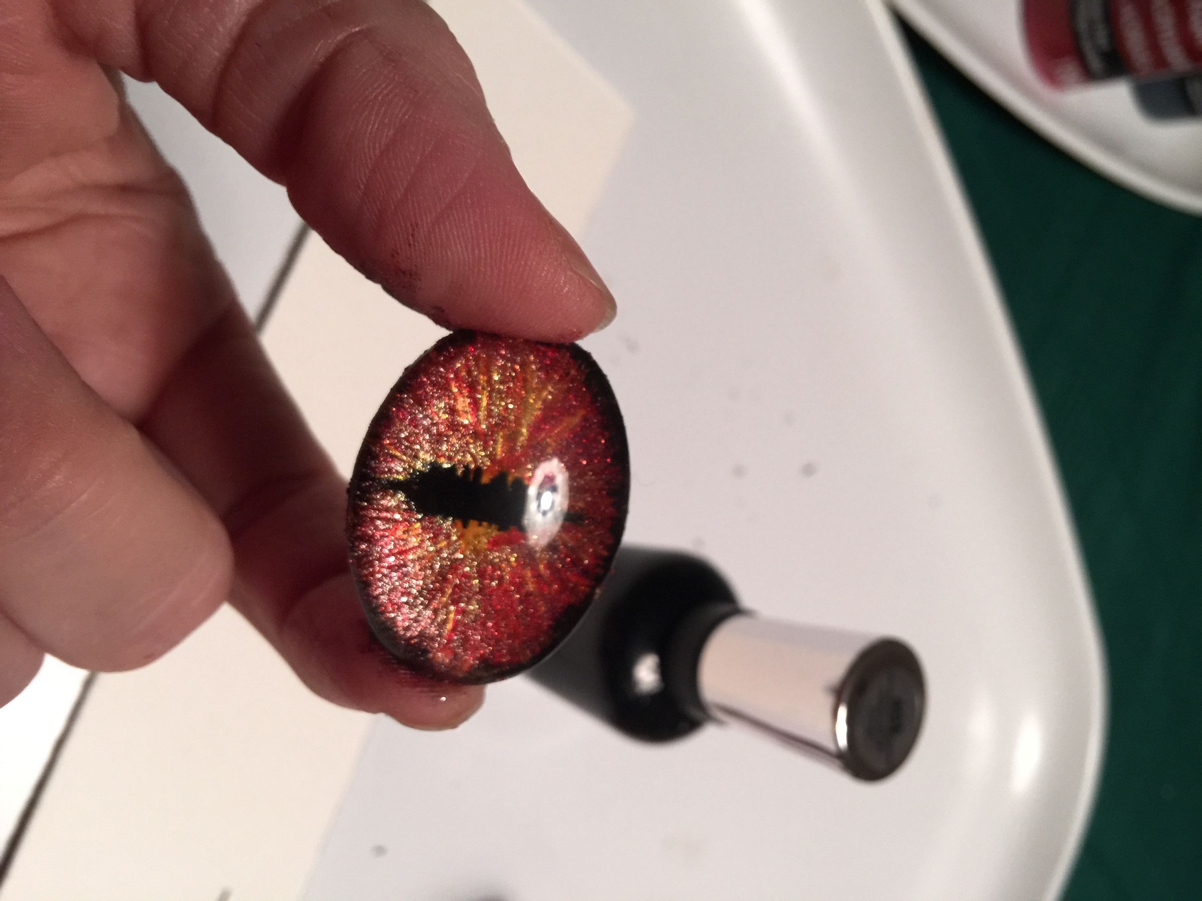 Make a Dragon Eye, Secret Compartment Book Introduction : 27 Steps ...