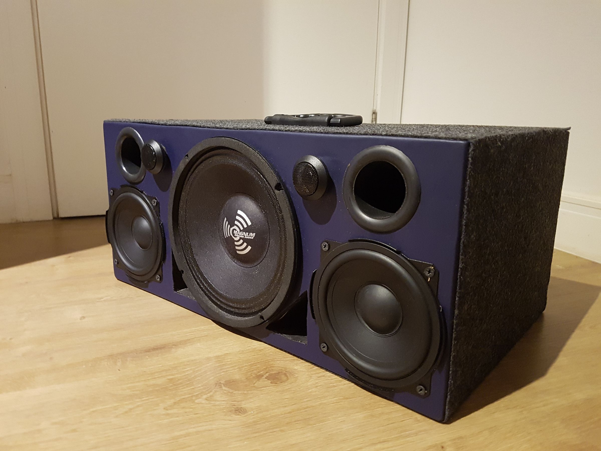 INSANELY Loud 150W Bluetooth Speaker Boombox : 16 Steps (with Pictures ...