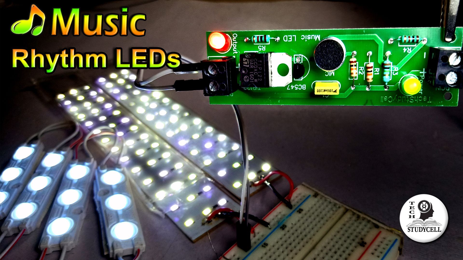 Music Rhythm LED Flash Light : 9 Steps (with Pictures) - Instructables