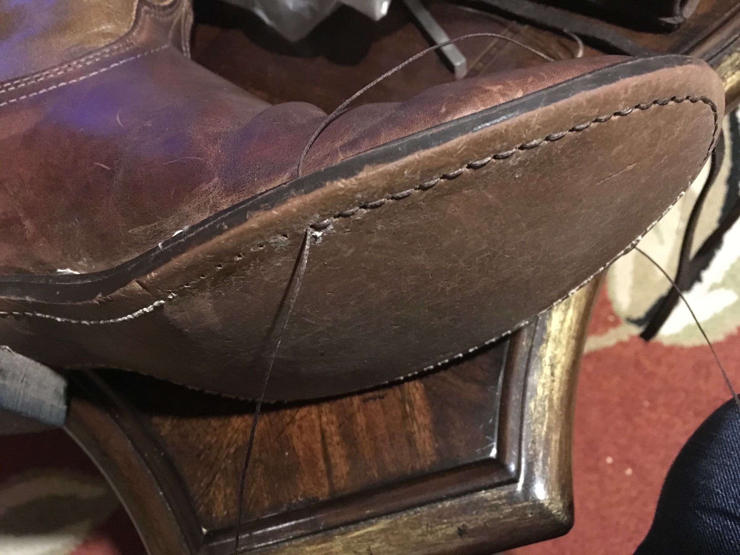 Fix the Broken Stitching on Cowboy Boots : 5 Steps (with Pictures ...