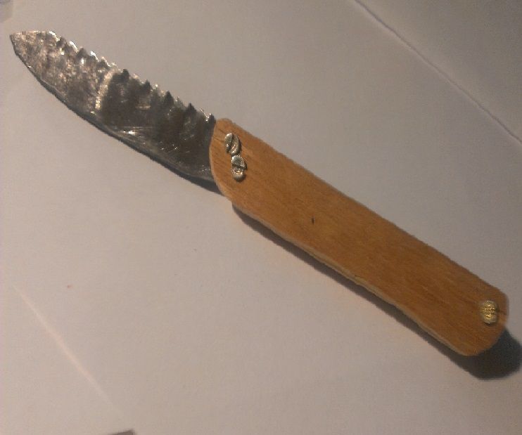 Homemade Pocket Knife : 10 Steps - Instructables