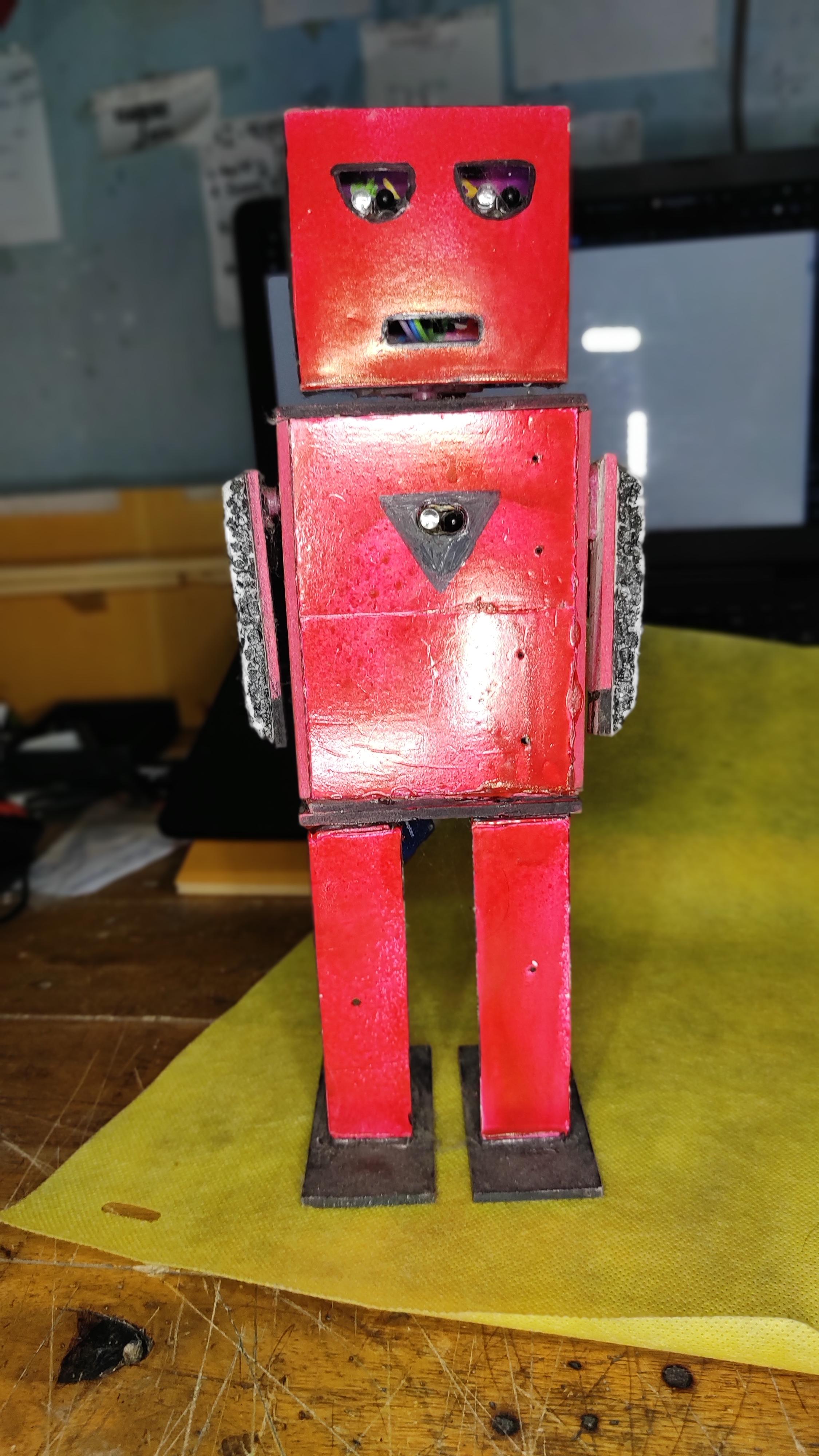 Easy to Make Talking Humanoid Robot! : 7 Steps (with Pictures ...