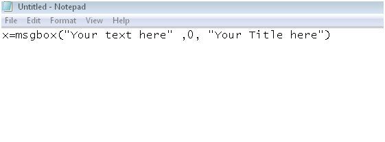How To: Make a Message Box Using VBScript : 5 Steps - Instructables