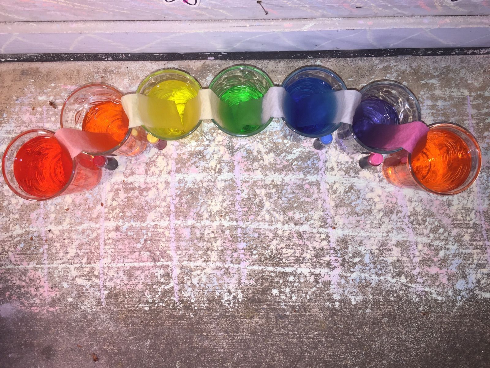 Walking Rainbow // Capillary Action : 7 Steps (with Pictures ...