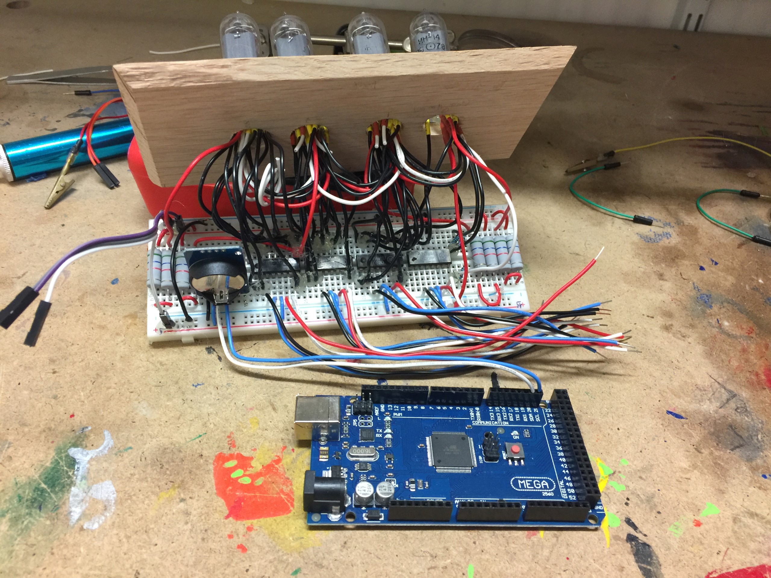 Nixie Tube Clock W/ Arduino Mega : 5 Steps (with Pictures) - Instructables