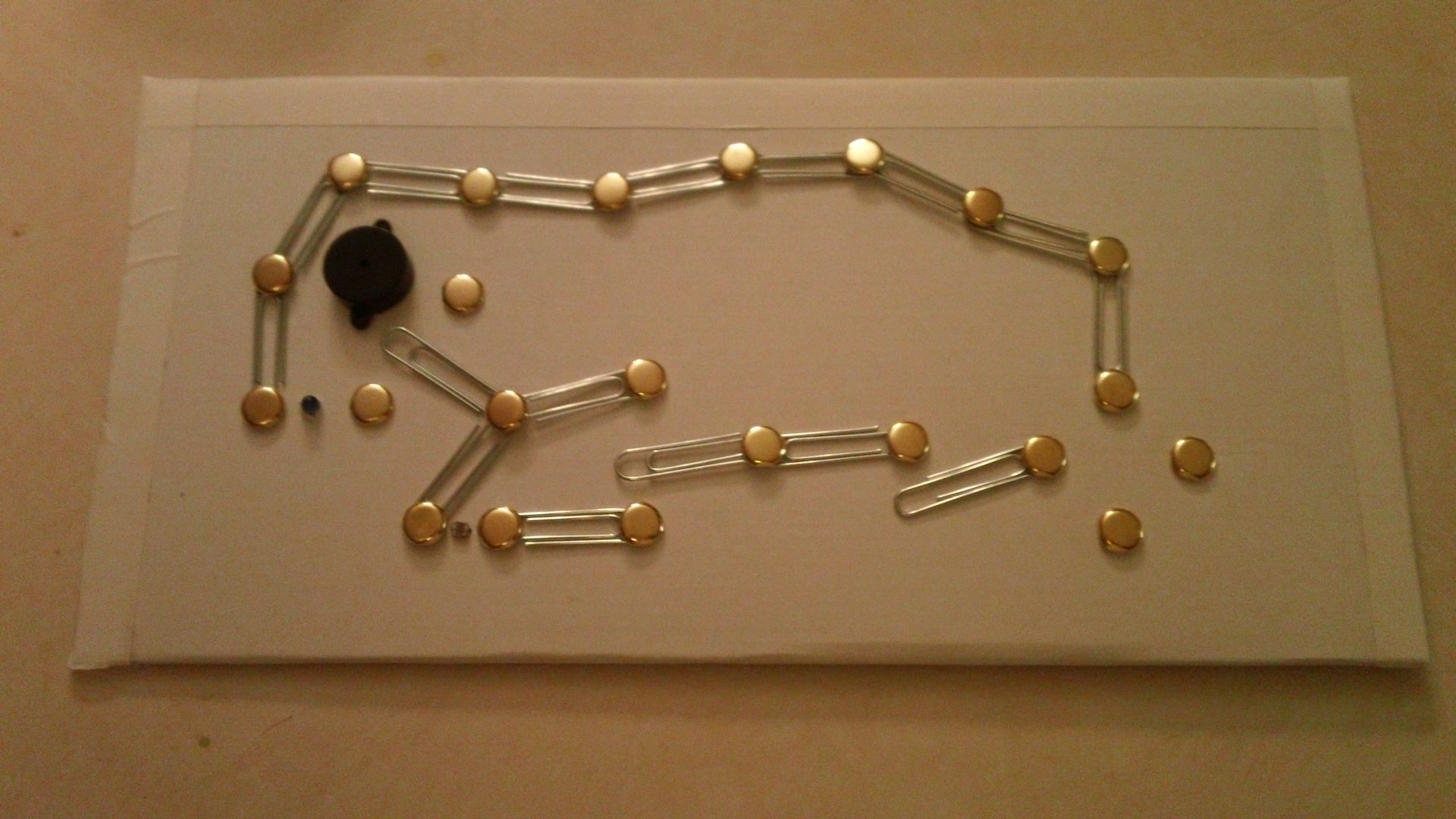 Build a Simple Circuit From a Pizza Box (No Soldering) : 8 Steps (with ...