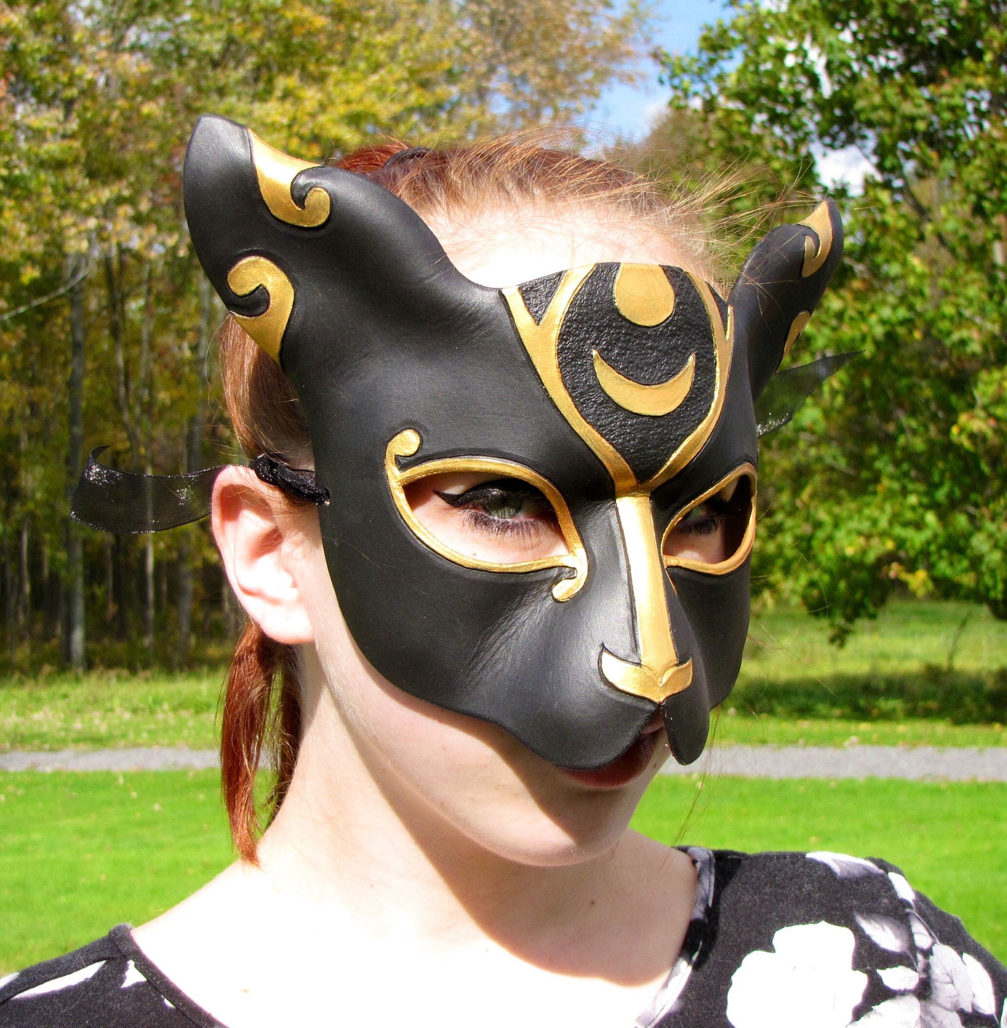 DIY Leather Masks - Instructables