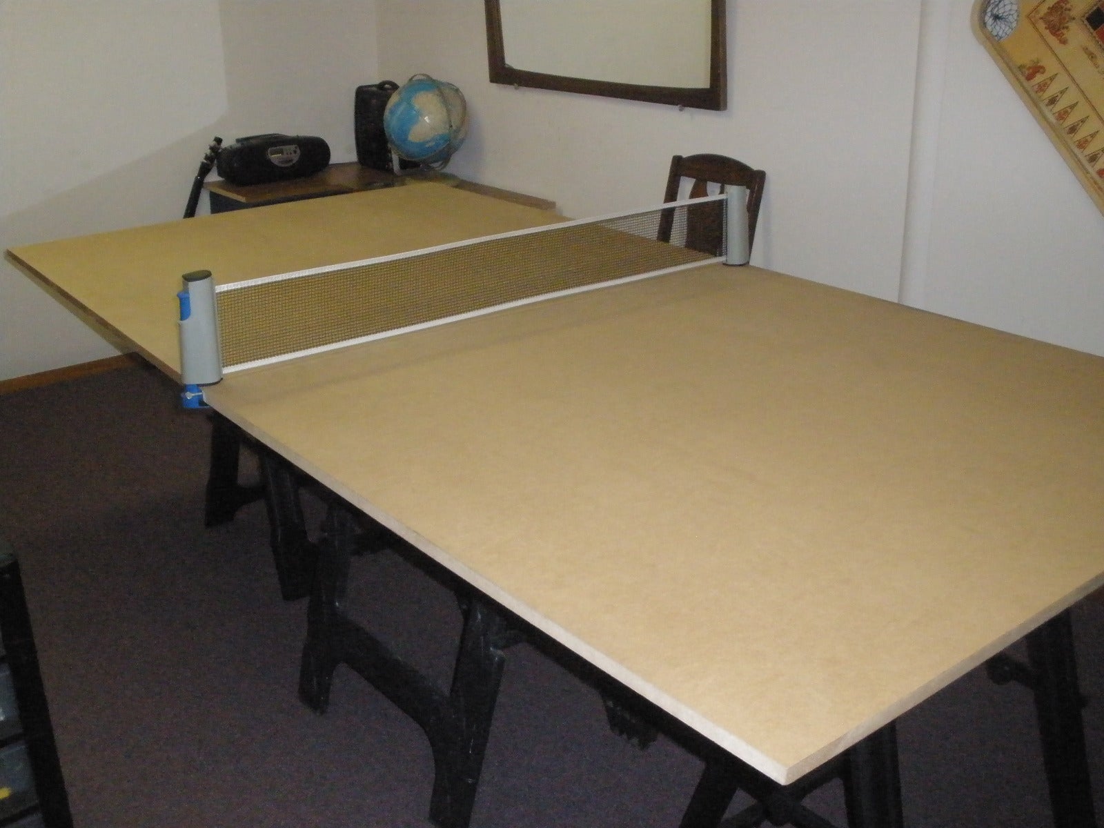 DIY Ping Pong Table 6 Steps Instructables DIY Ping Pong Table 6 Steps Instructables