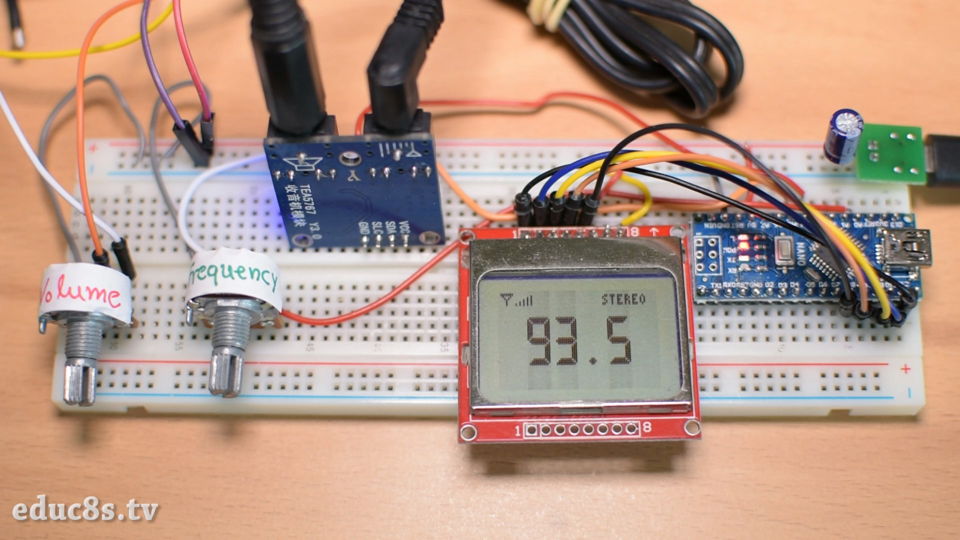Arduino TEA5767 FM Radio Receiver : 6 Steps (with Pictures) - Instructables