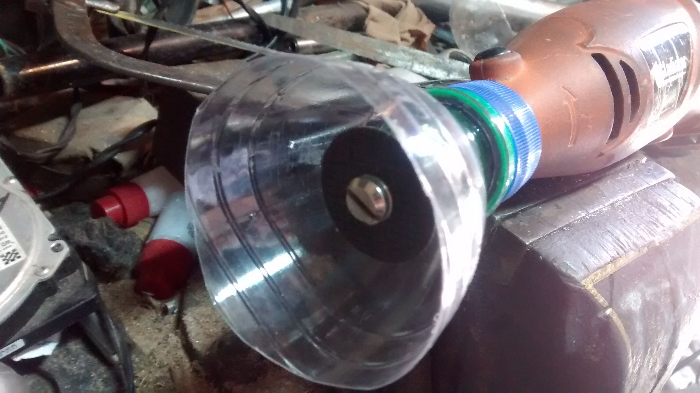 Improvised Safety Guard for Rotary Tool (with Pictures) - Instructables