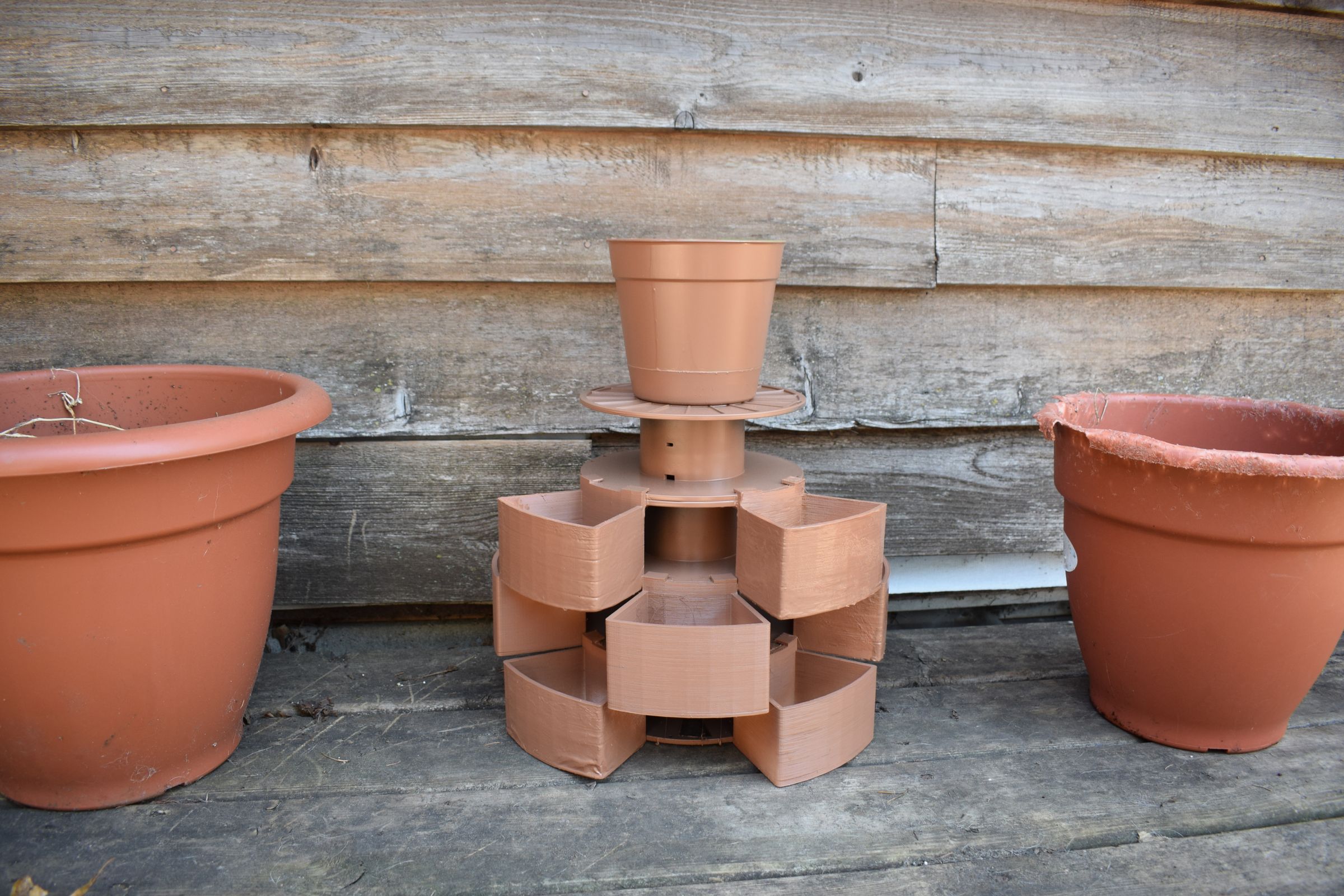 Stackable 3D Filament Spool Garden : 6 Steps (with Pictures ...