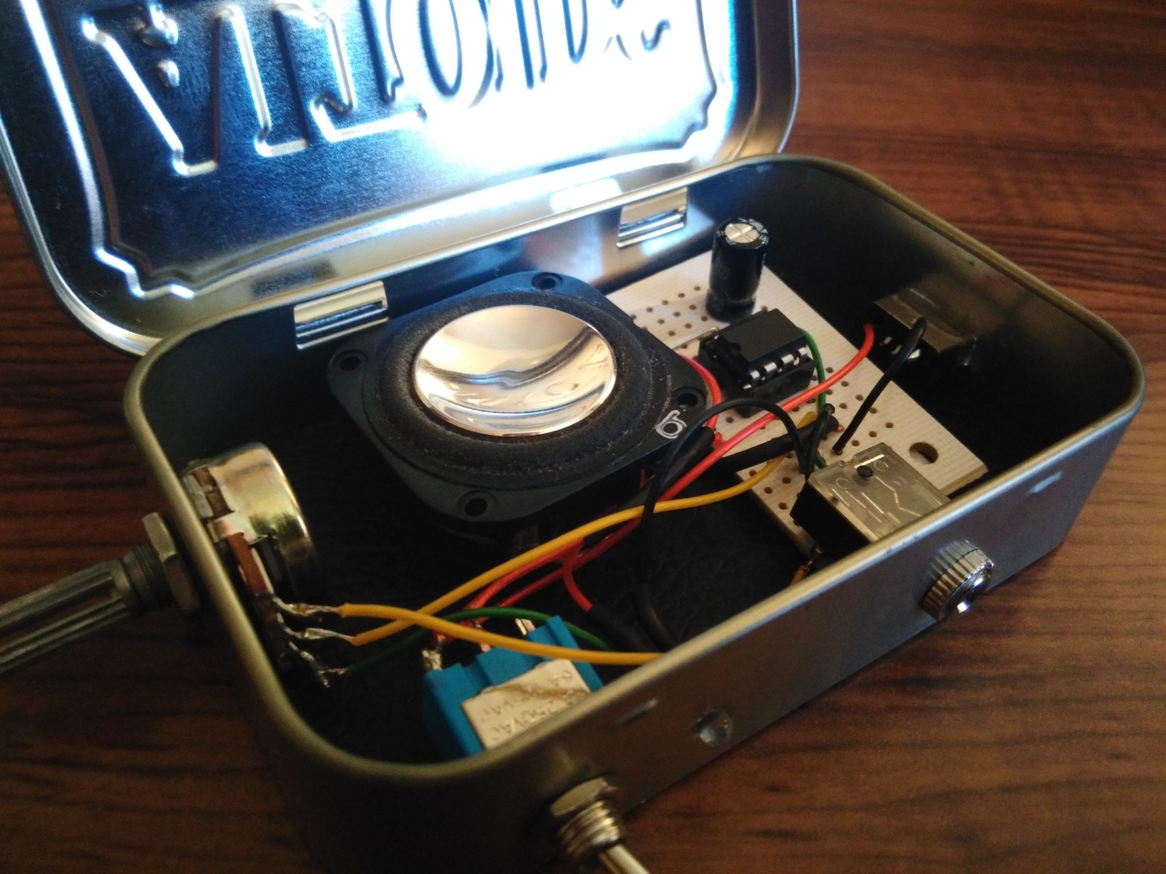 DIY USB Altoids Speaker. (Super Easy) : 6 Steps (with Pictures ...
