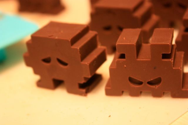 space invaders desktop clock DIY Project to Discover - FindingDIY