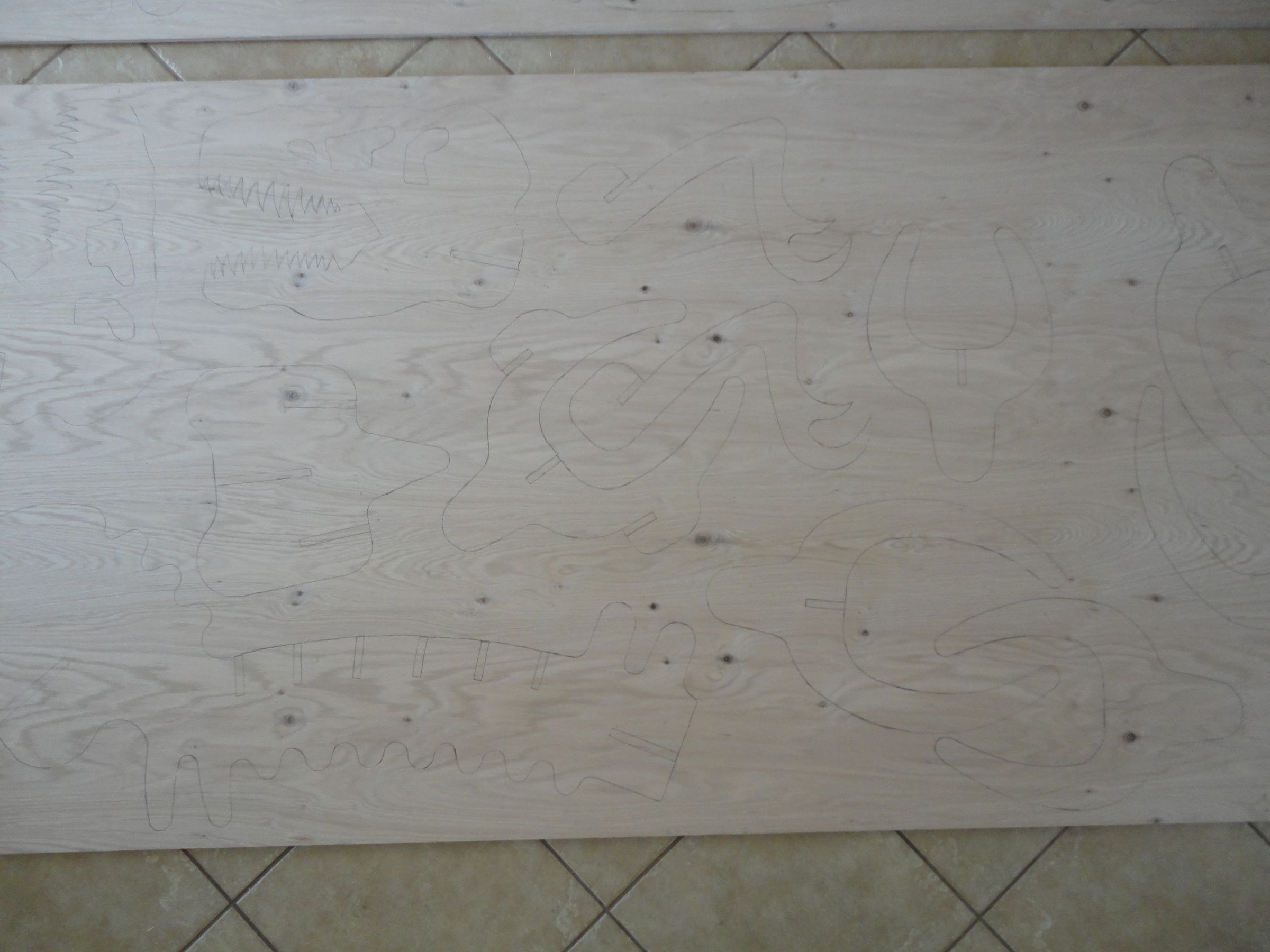 Build a 6'-0" Tall Wooden T-Rex Model : 7 Steps (with Pictures ...