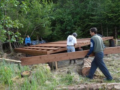 How to Build a Cabin Foundation in a Remote Location : 8 Steps (with ...