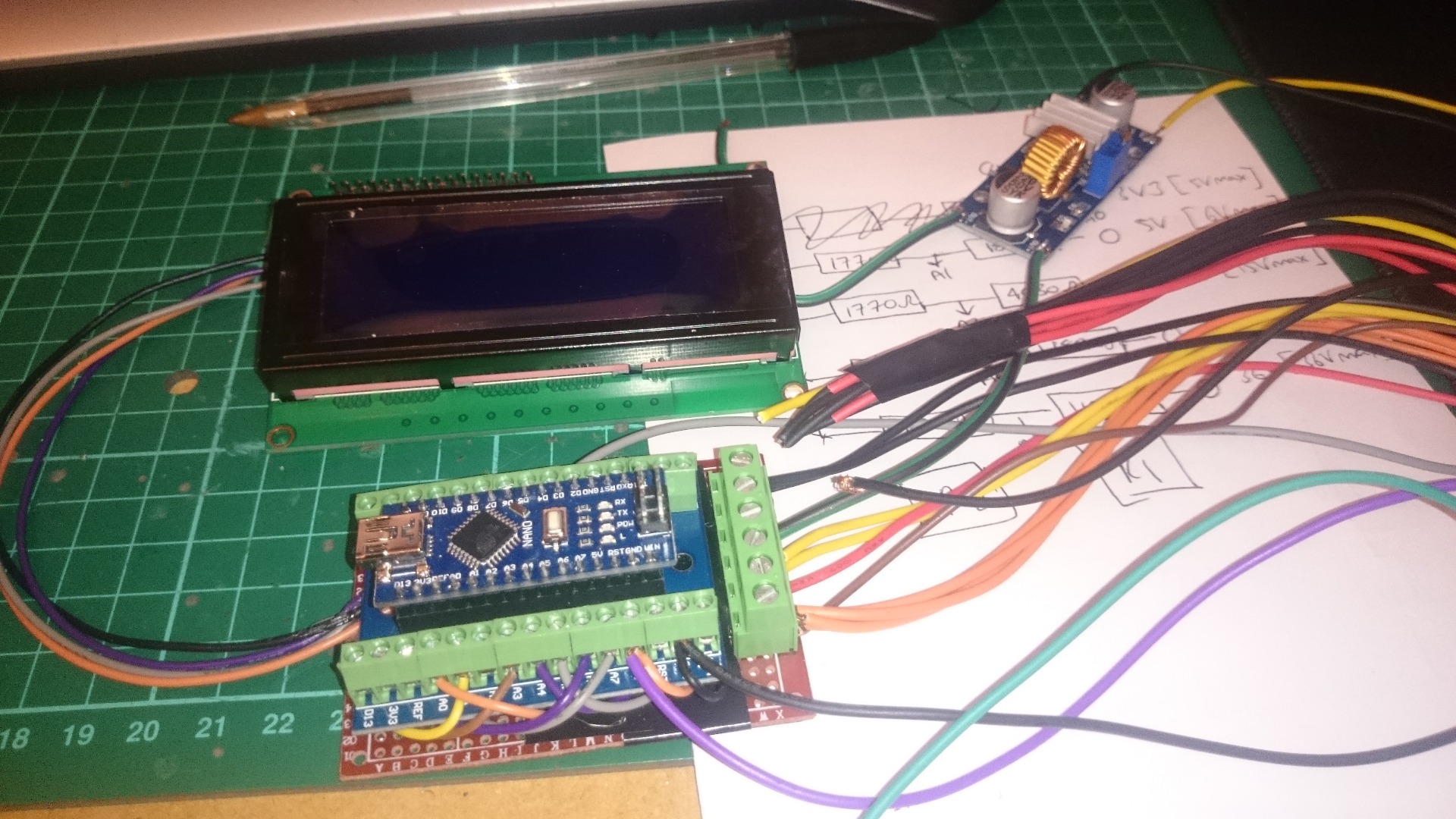 Bench PSU Power Supply From Old ATX With Arduino and LCD Monitor : 7 ...