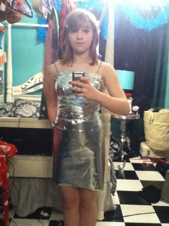 Duct Tape Shirt And Skirt Instructables
