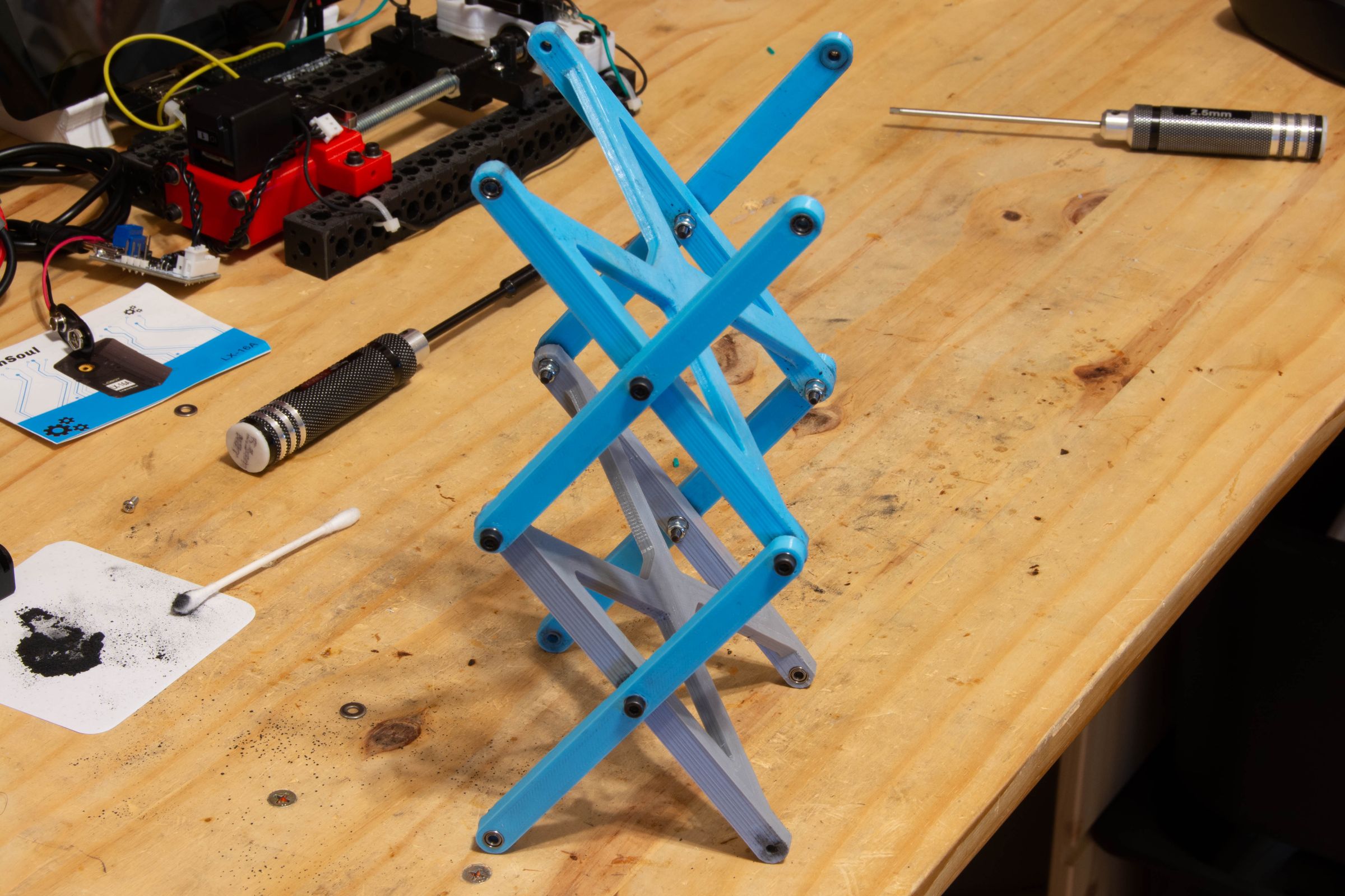 Raspberry Pi Controlled Scissor Lift : 17 Steps (with Pictures ...