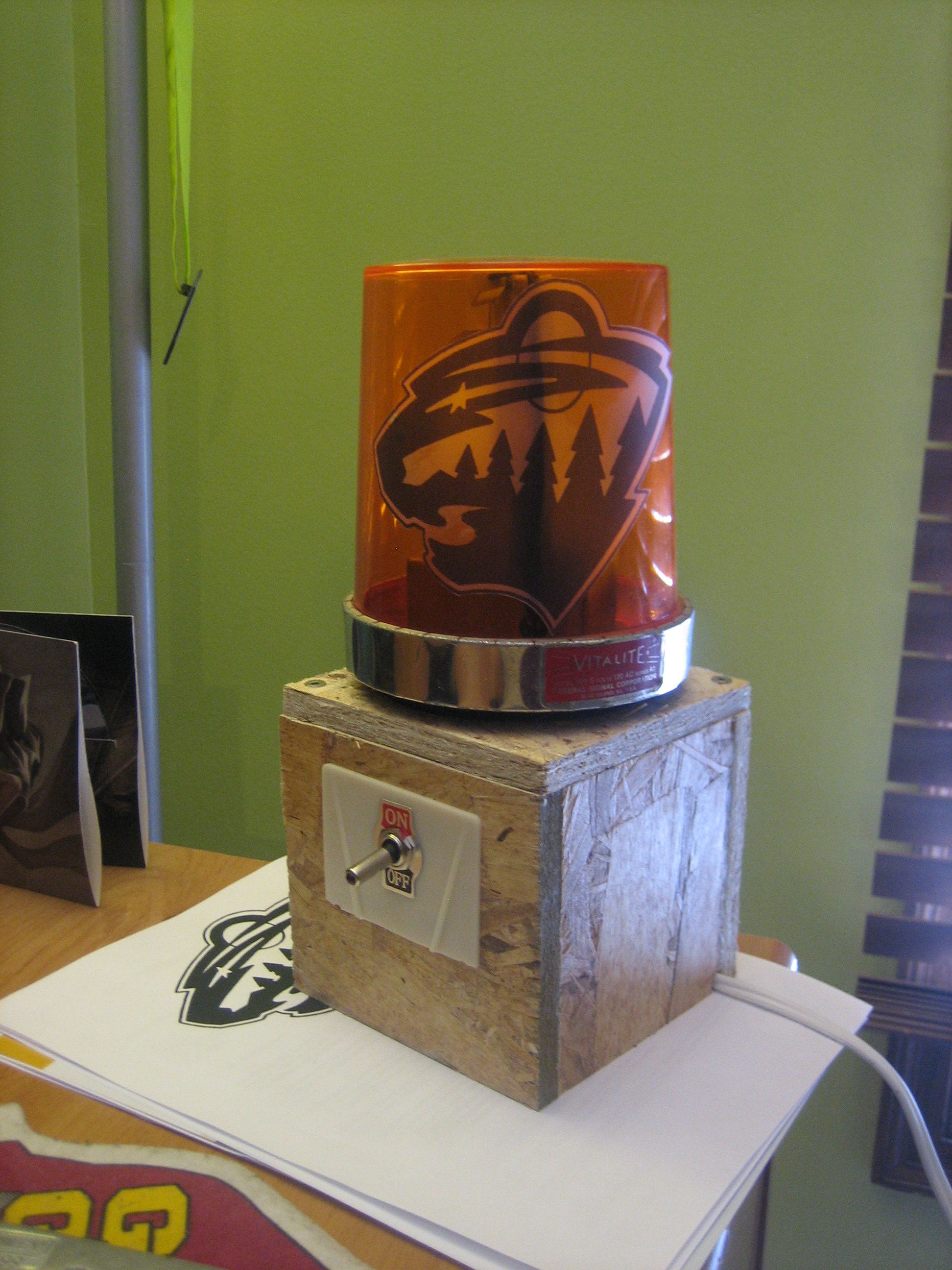 Hockey Themed Goal Light : 6 Steps (with Pictures) - Instructables