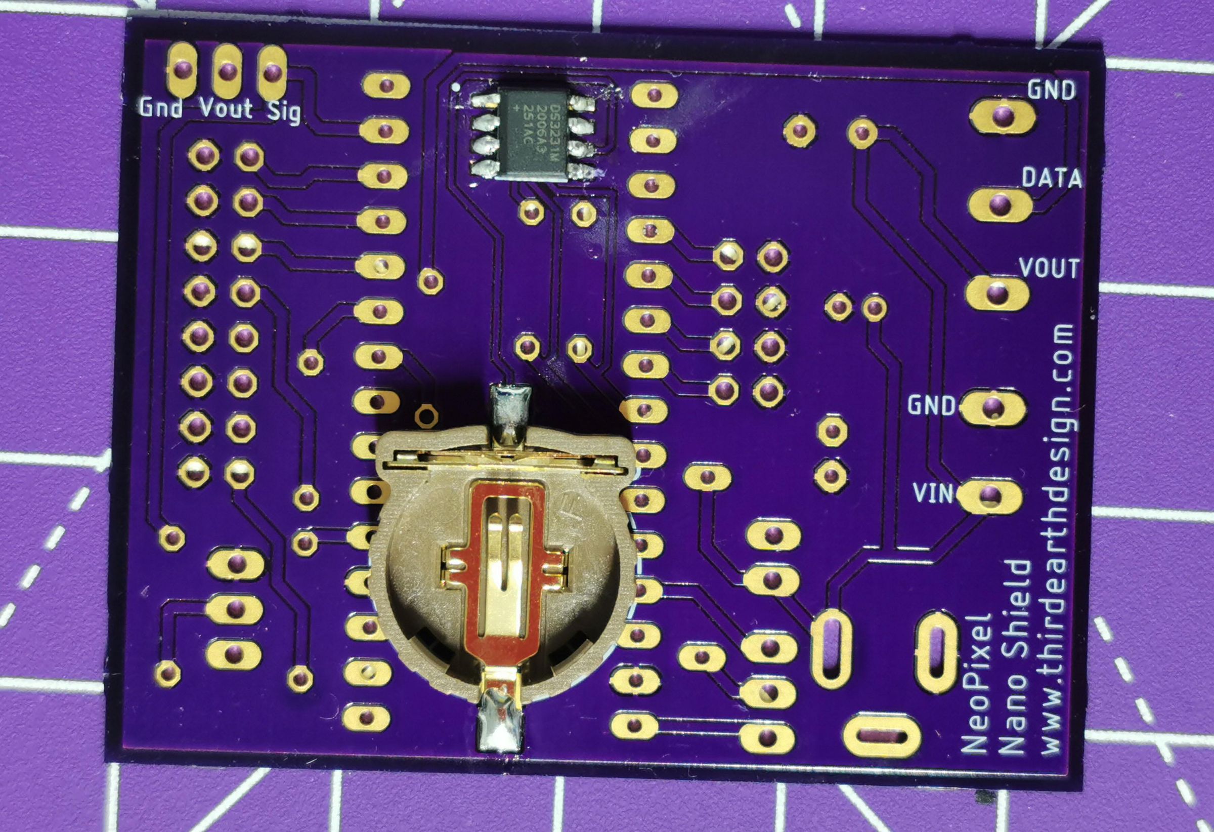 Arduino Nano NeoPixel Shield With Integrated RTC : 5 Steps - Instructables