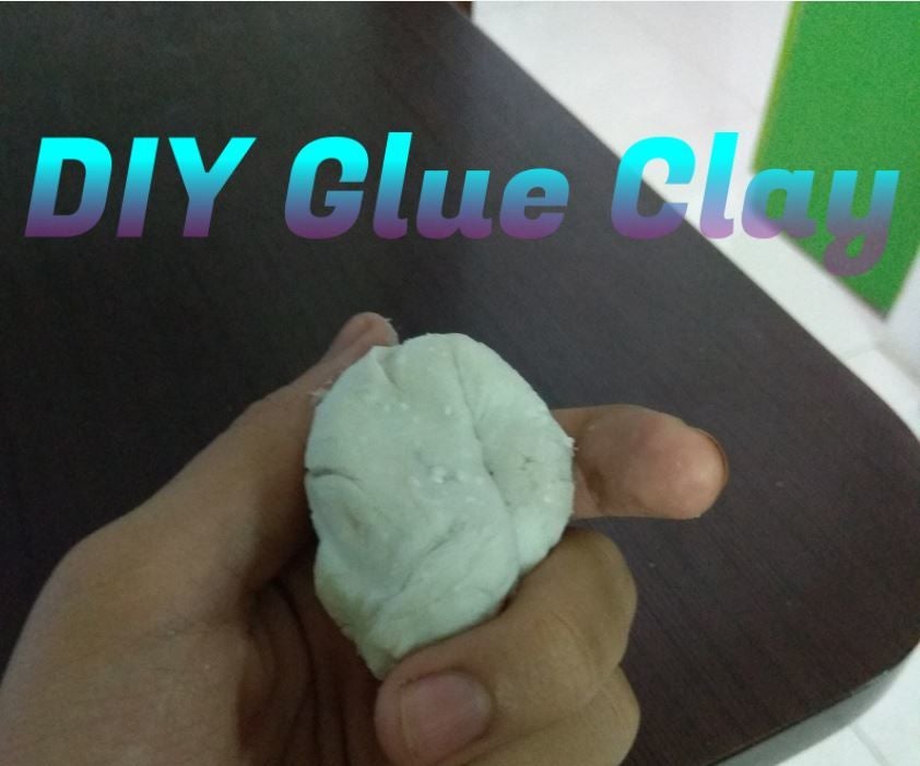 DIY Glue Clay 4 Steps Instructables diy-glue-clay-4-steps-instructables