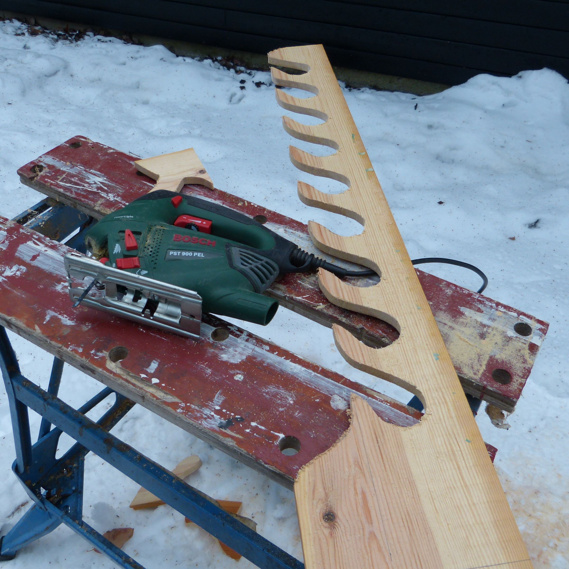 DIY Fishing Rod Storage Rack , Wallmounted : 15 Steps (with Pictures ...