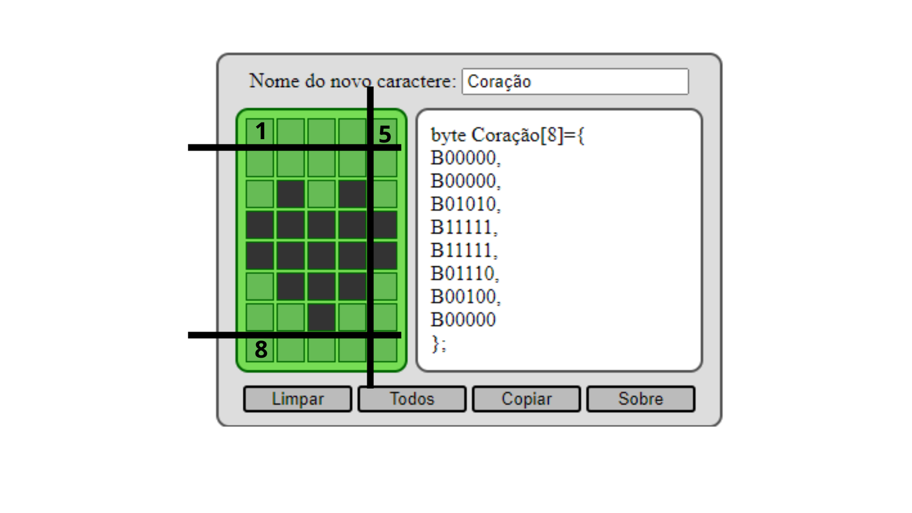Criando Icones Com Display LCD 16x2 : 7 Steps - Instructables Criando Icones Com Display LCD 16x2 : 7 Steps - Instructables