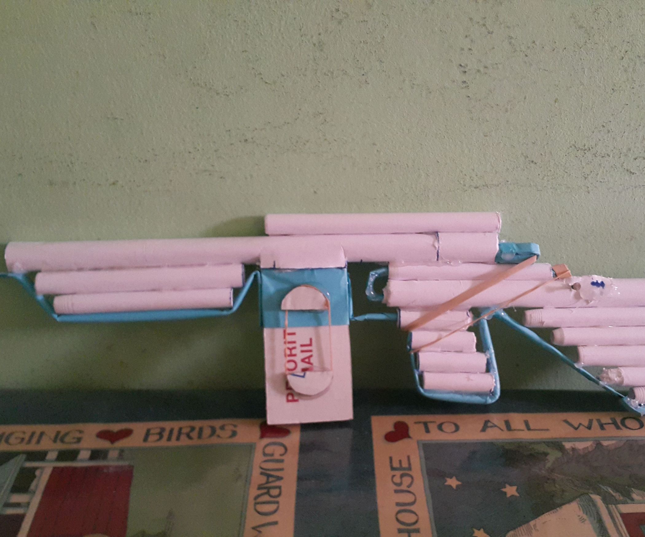 Paper Gun That Shoots Paper Bullets : 15 Steps - Instructables