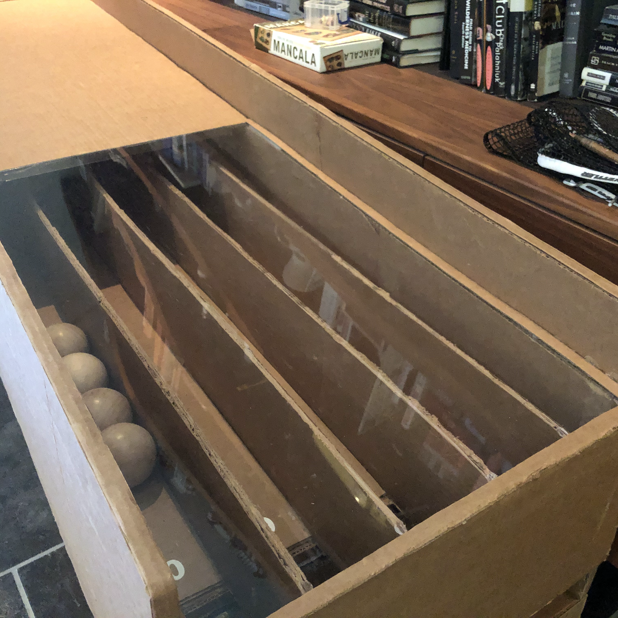 Full-Sized Cardboard Skeeball Machine : 10 Steps (with Pictures ...