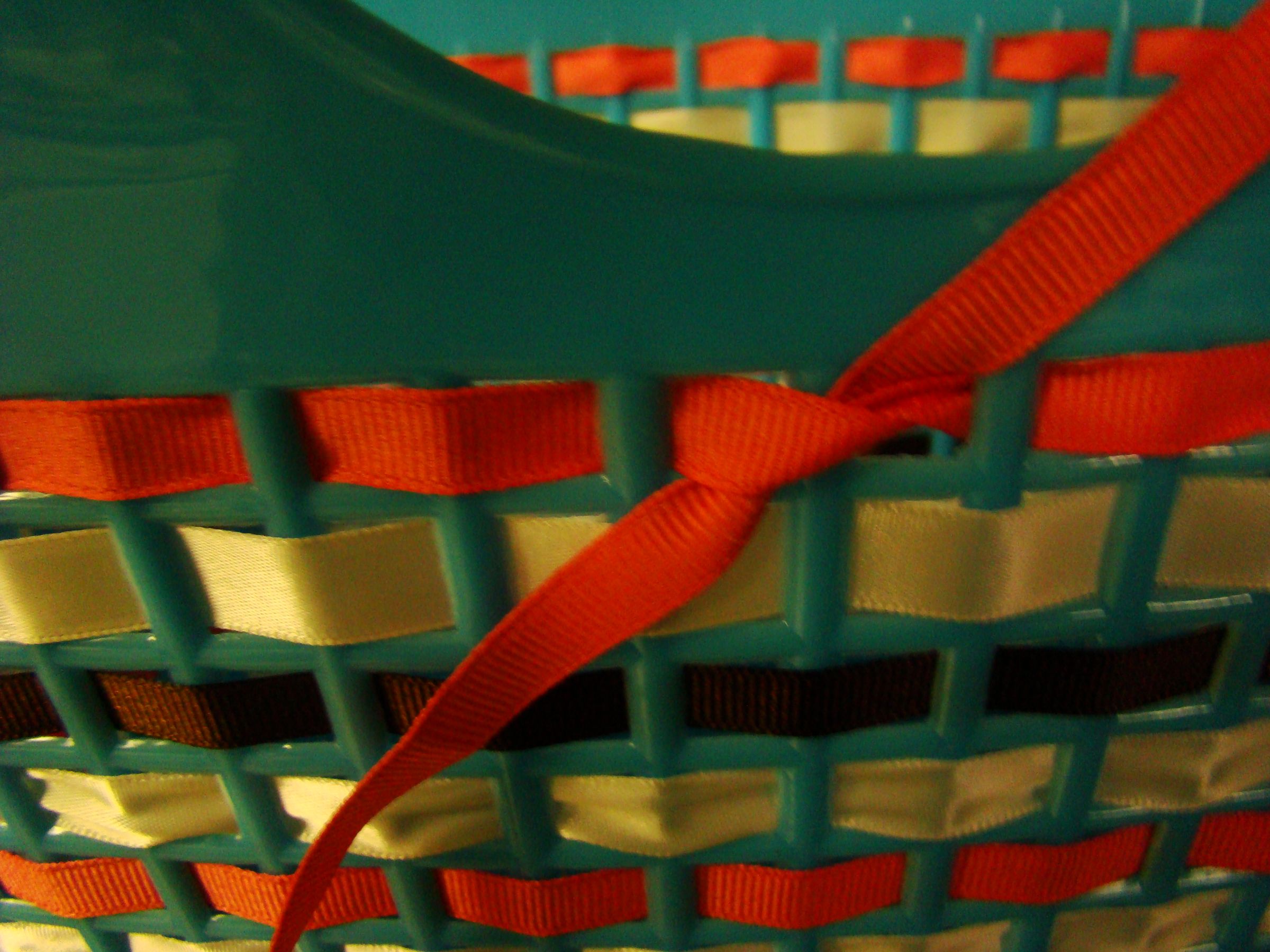 A Wonderful Ribbon and Plastic Basket : 17 Steps - Instructables