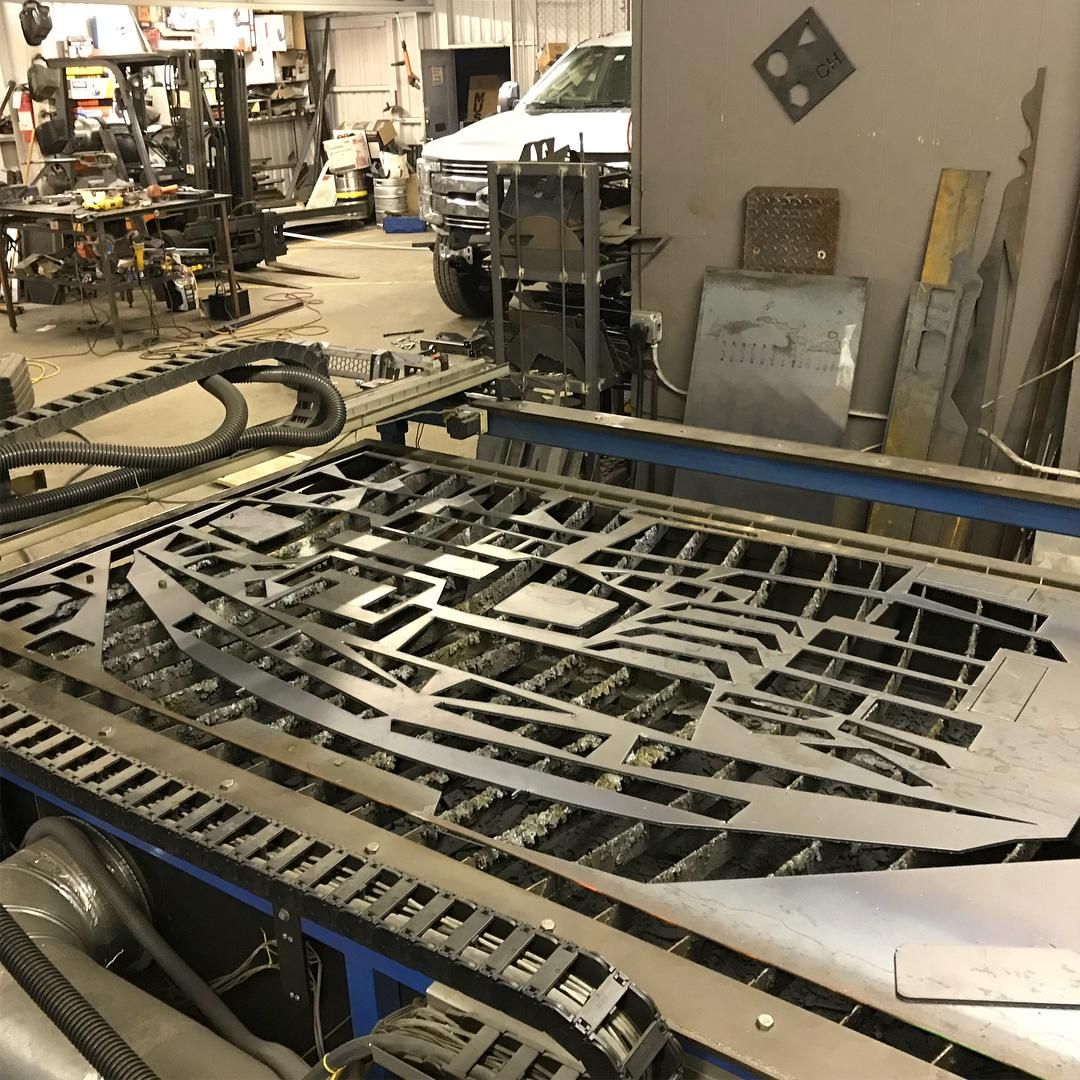 Home Built 4x8ft CNC Plasma Metal Cutting System : 12 Steps (with ...