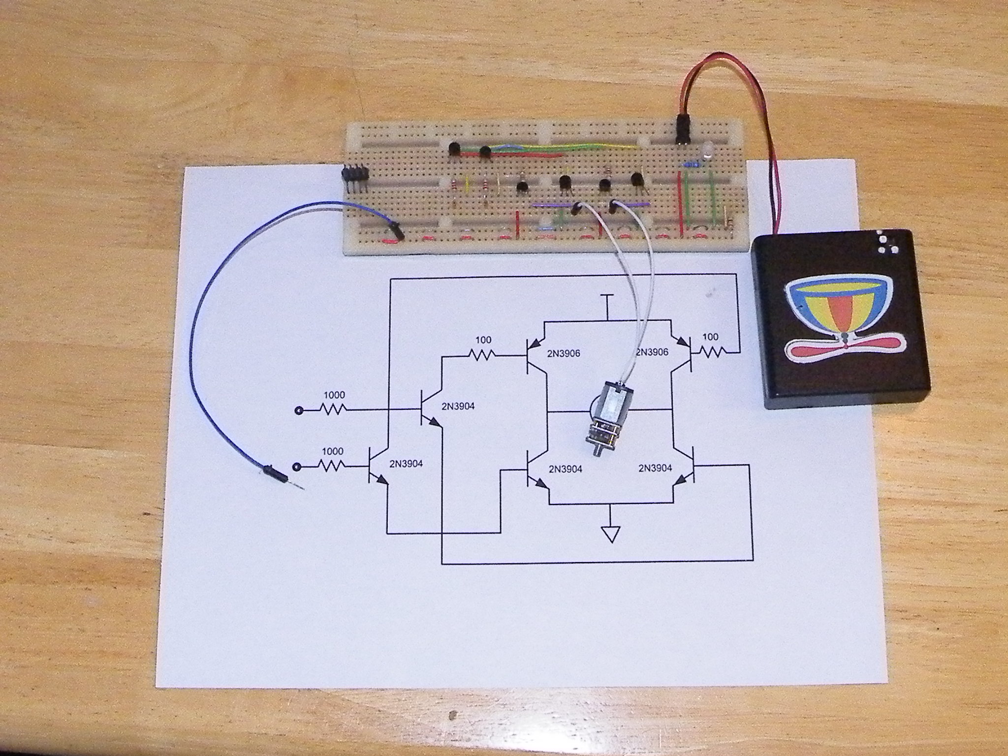 QuickStart Bi-directional Motor Control - Instructables