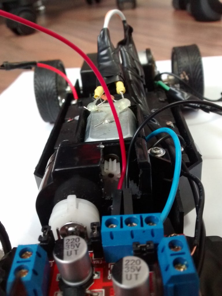 Rc Car To Autonomous Arduino Robot 9 Steps With Pictures